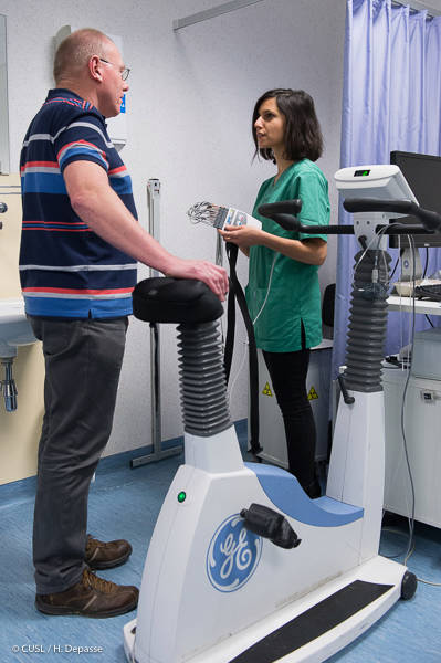 Epreuve d'effort sur vélo | Institut Cardiovasculaire - Cliniques ...